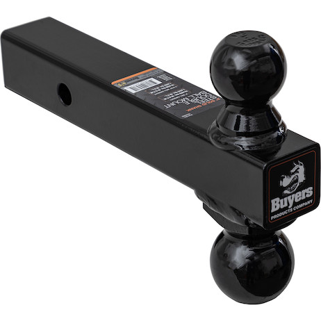 Dual Ball Mount for 2 Inch & 2.5 Inch Hitch Receivers | Buyers Products
