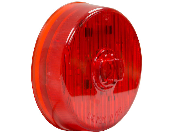 2.5 Inch Red Round Marker/Clearance Light With 7 LED | Buyers Products