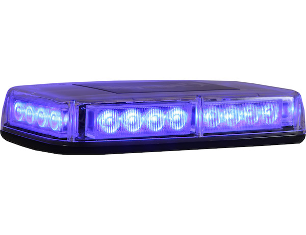 11 Inch Rectangular Multi-Mount Blue LED Mini Light Bar | Buyers Products
