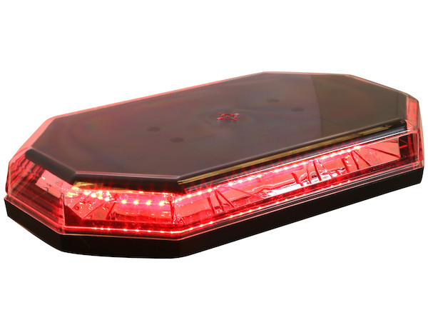 15 Inch Octagonal Red LED Mini Light Bar Series | Buyers Products