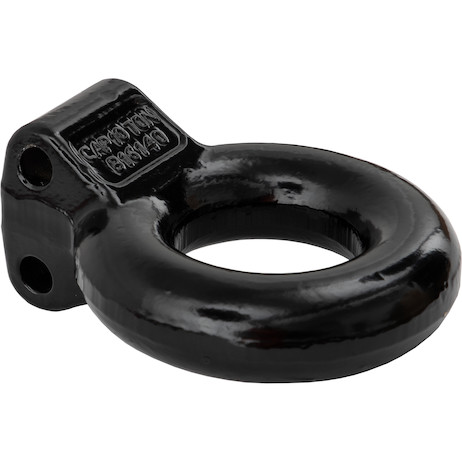 Black 10-Ton Forged Steel Tow Eye 3 Inch I.D. | Buyers Products